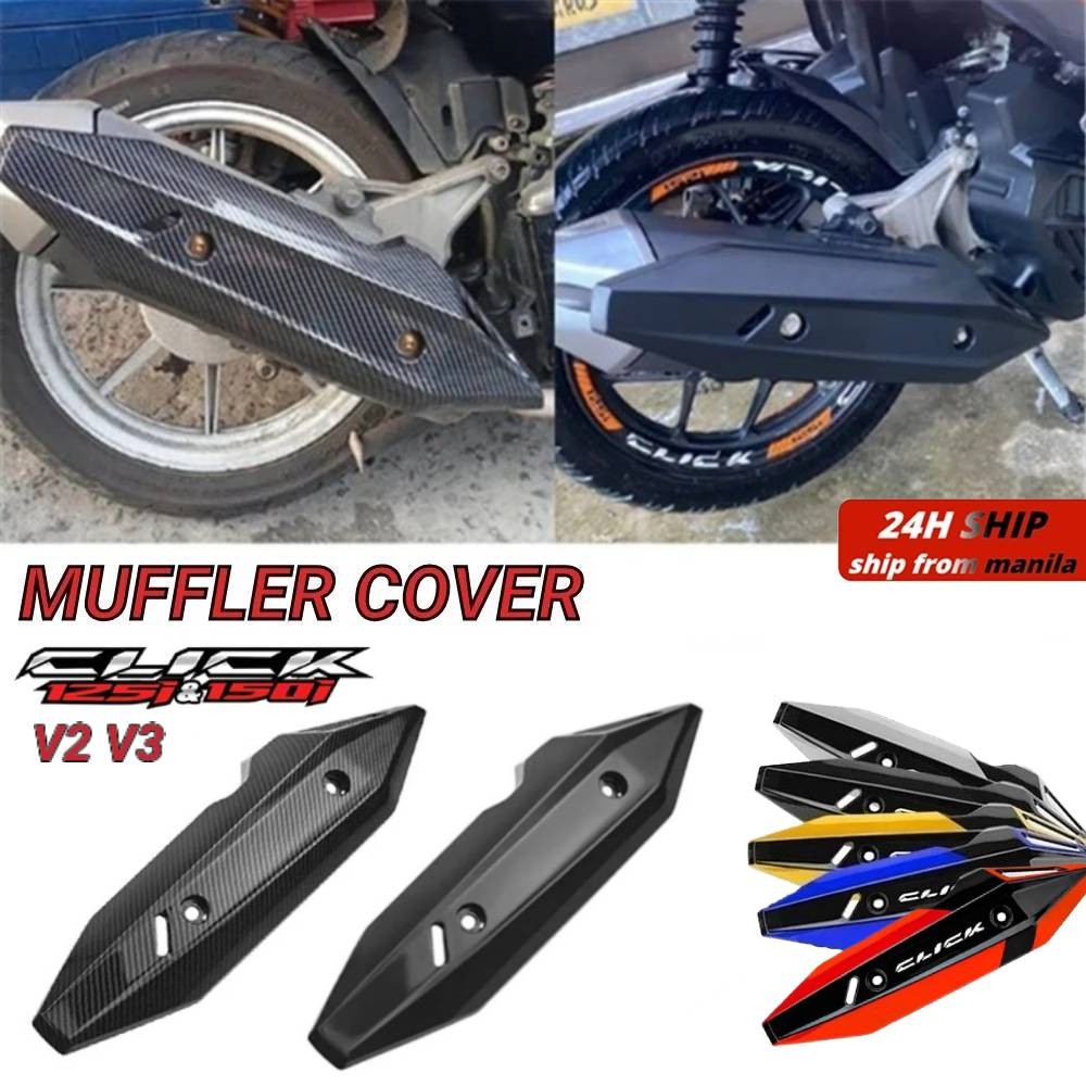HONDA CLICK 125/150i V2 GAME Changer Muffler Cover Heat Guard Muffler ...