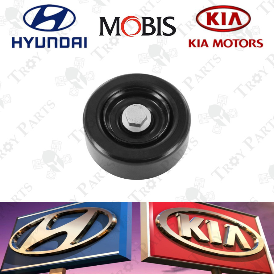 (1pc) Original Kia Hyundai Fan Belt Tensioner Idler Pulley Bearing ...