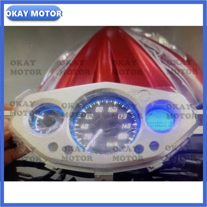 yamaha nouvo lc 135 nouvo-lc nouvolc meter speedo meter complete set A ...
