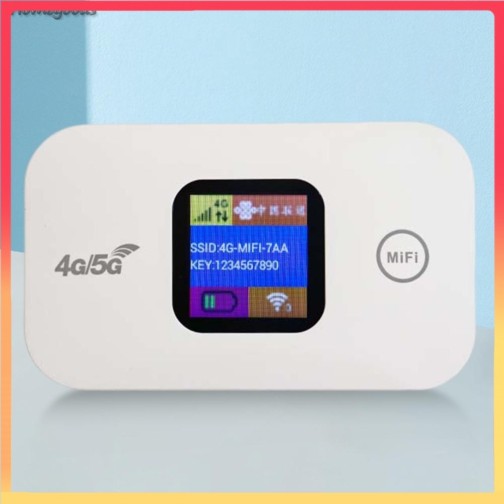 Ready Stock 4G LTE WiFi Router 2100mAh Pocket MiFi Outdoor Mobile Hotspot 150Mbps Wireless Modem ...