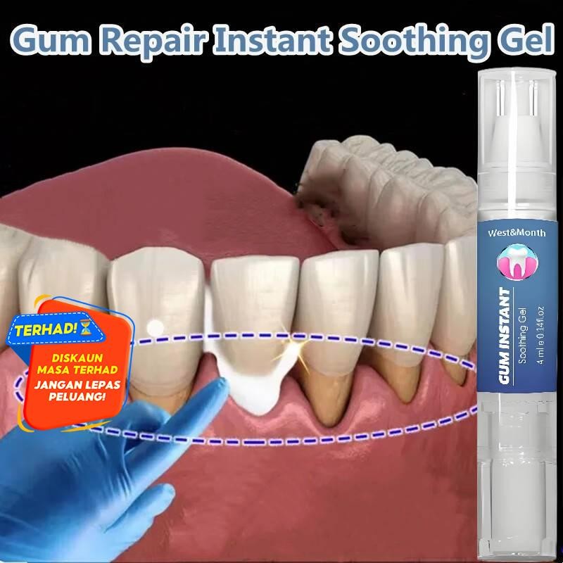 Gum Instant Soothing Gel Receding Gums Inflammation Gingival Care Gel ...