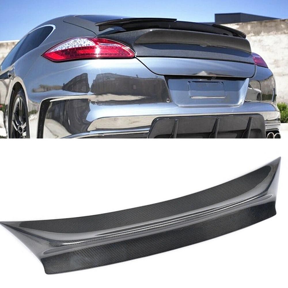 Real Carbon Fiber Rear Spoiler Wing For Porsche Panamera 970 2010 2011 ...