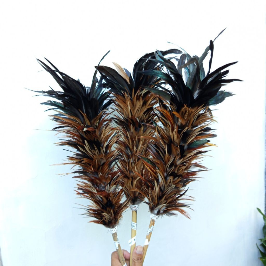(SK1218) Wholesale Premium chicken feather duster Jogja Sulak chicken ...