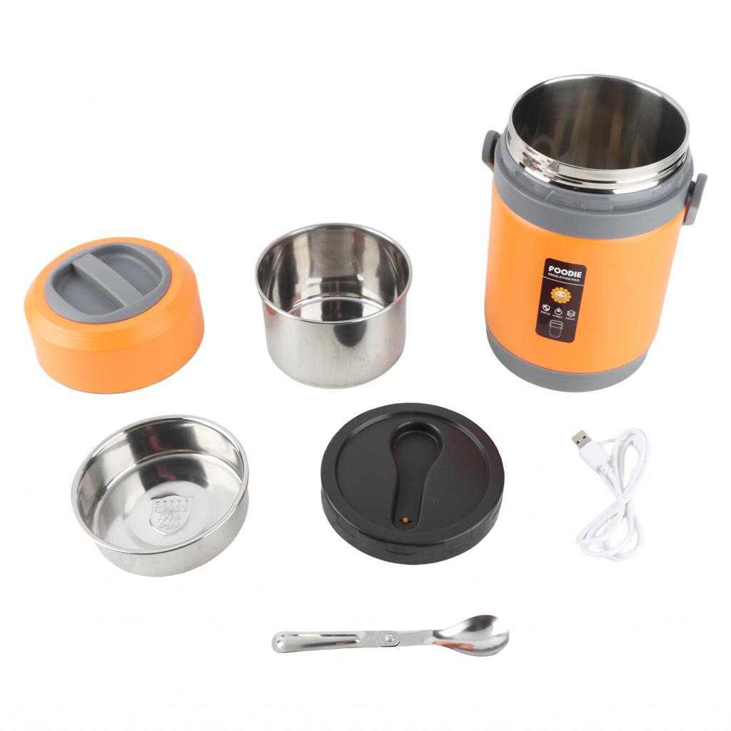 sakurabc-my Fockety Electric Lunch Box 2L Capacity Stainless Steel ...