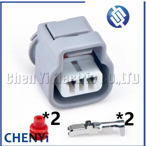 2 Pin Automotive waterproof connector caliper Electronic handbrake ...
