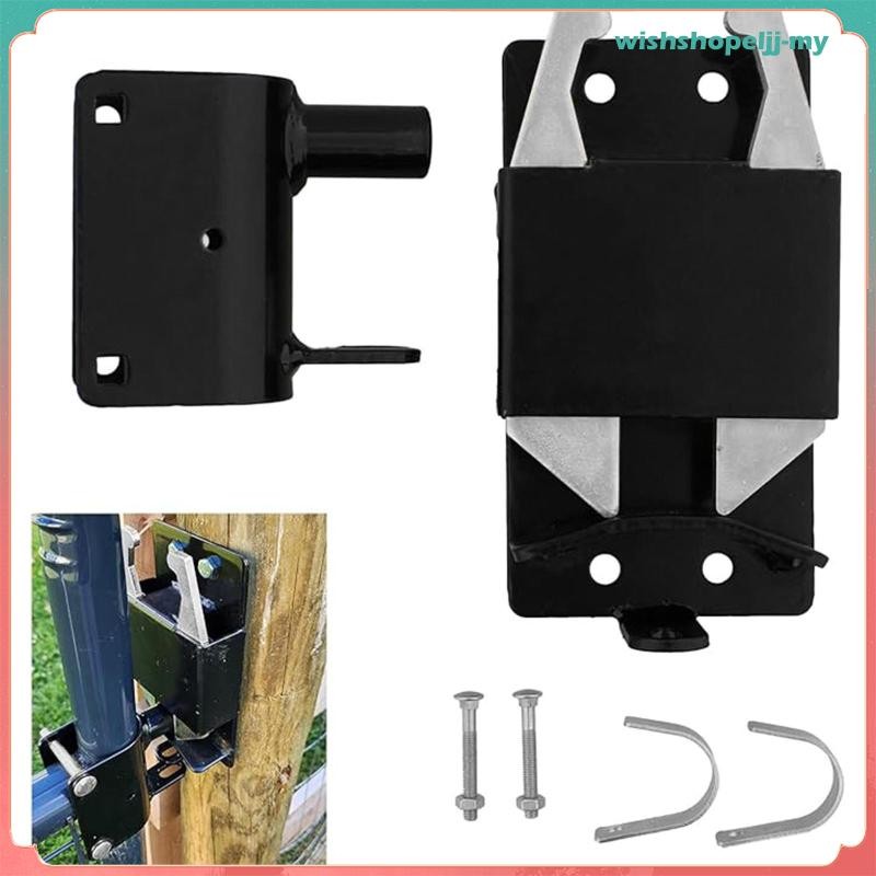 Amagogo Two Way Lockable Gate Latch Black Sturdy High Performance ...