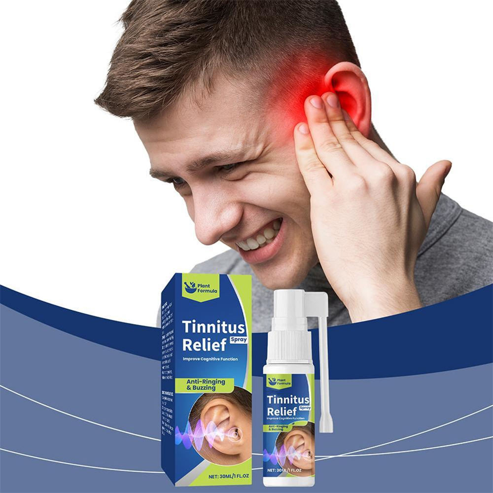 Tinnitus Cure Spray Ear Ringing Treatment Relief Ear Pain Itch Hearing ...
