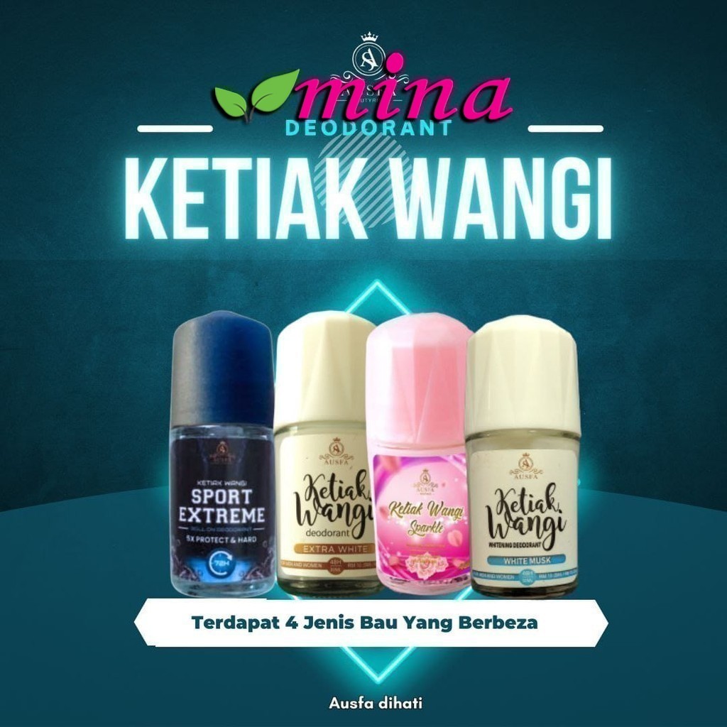 AUSFA Ketiak Wangi White Musk Extra White Sparkle Extreme Sport Ratu ...