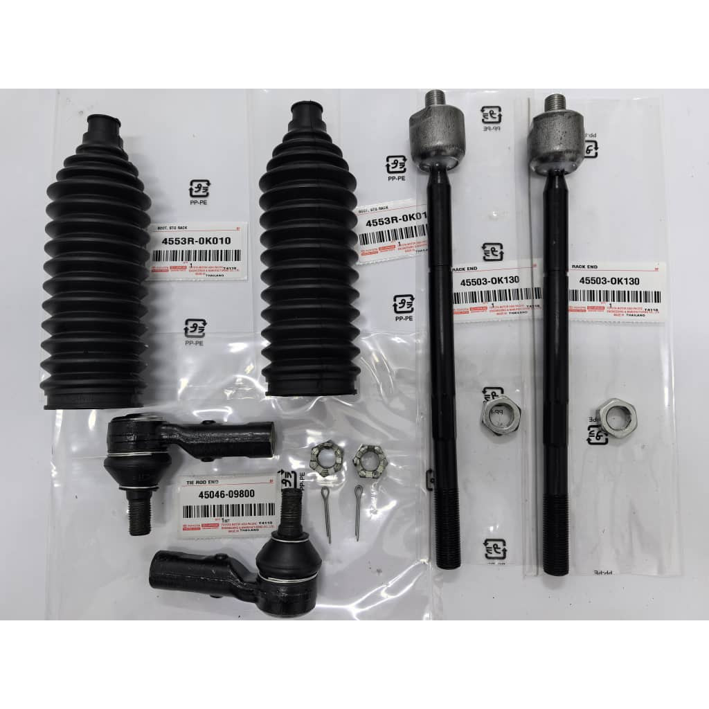100% ORIGINAL TOYOTA JAPAN HILUX REVO GUN125 TIE ROD END/RACK END ...