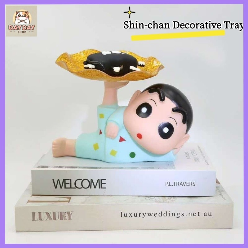 Storage Tray Crayon Shin-chan Cartoon Cute Crayon Shin Chan Display ...