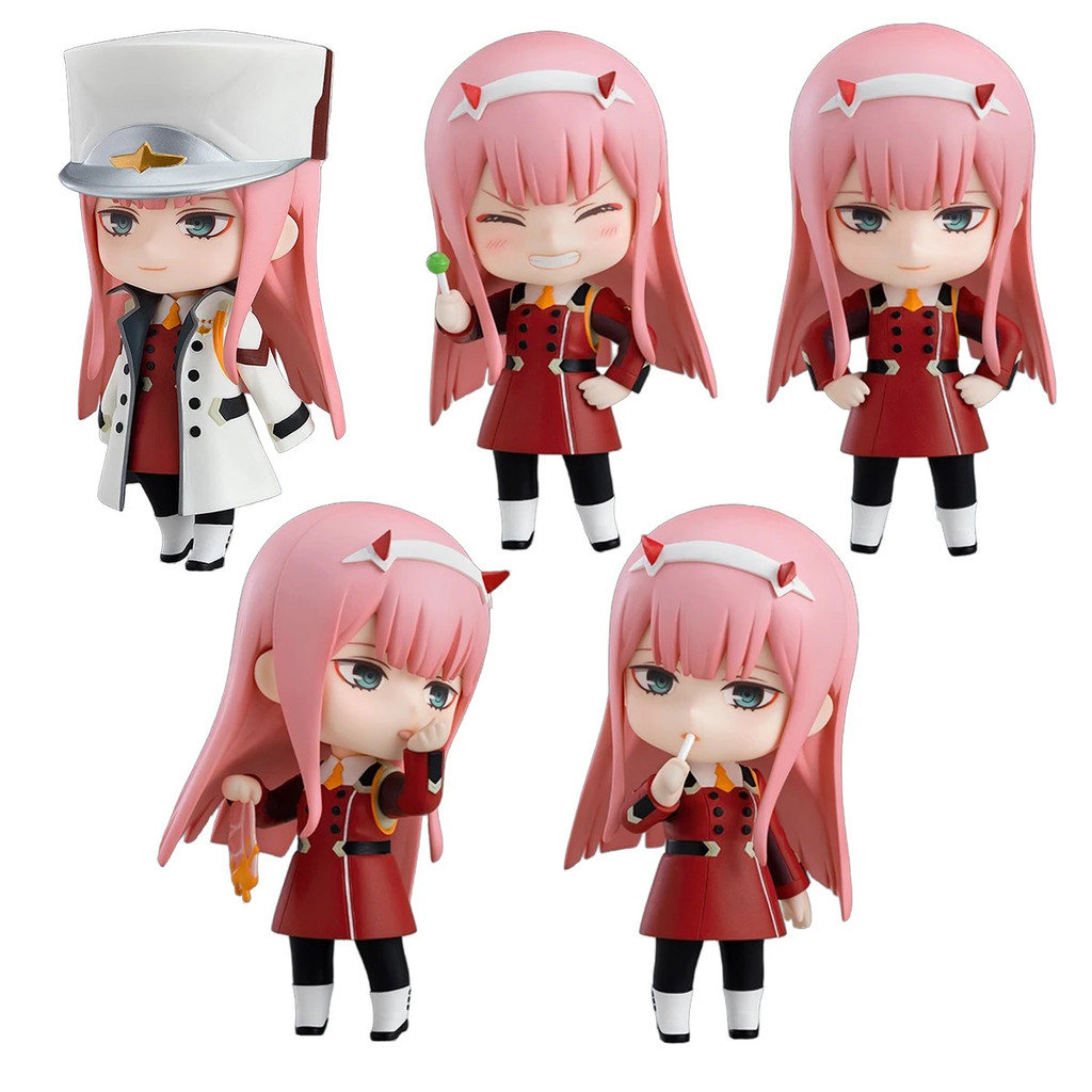 Tokoh Anime Darling In The Franxx 02 Zero Two Model Kawaii Berdiri ...