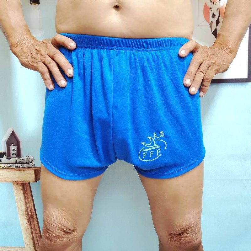 Old-fashioned Men's Four Seasons Underwear Middle-aged Elderly Loose ...