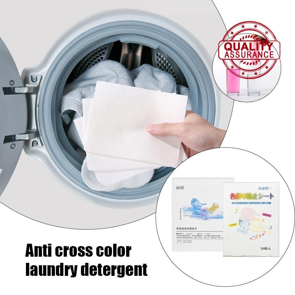 Laundry Colour Catcher Sheets Washing Machine Dyeing Absorption Color ...