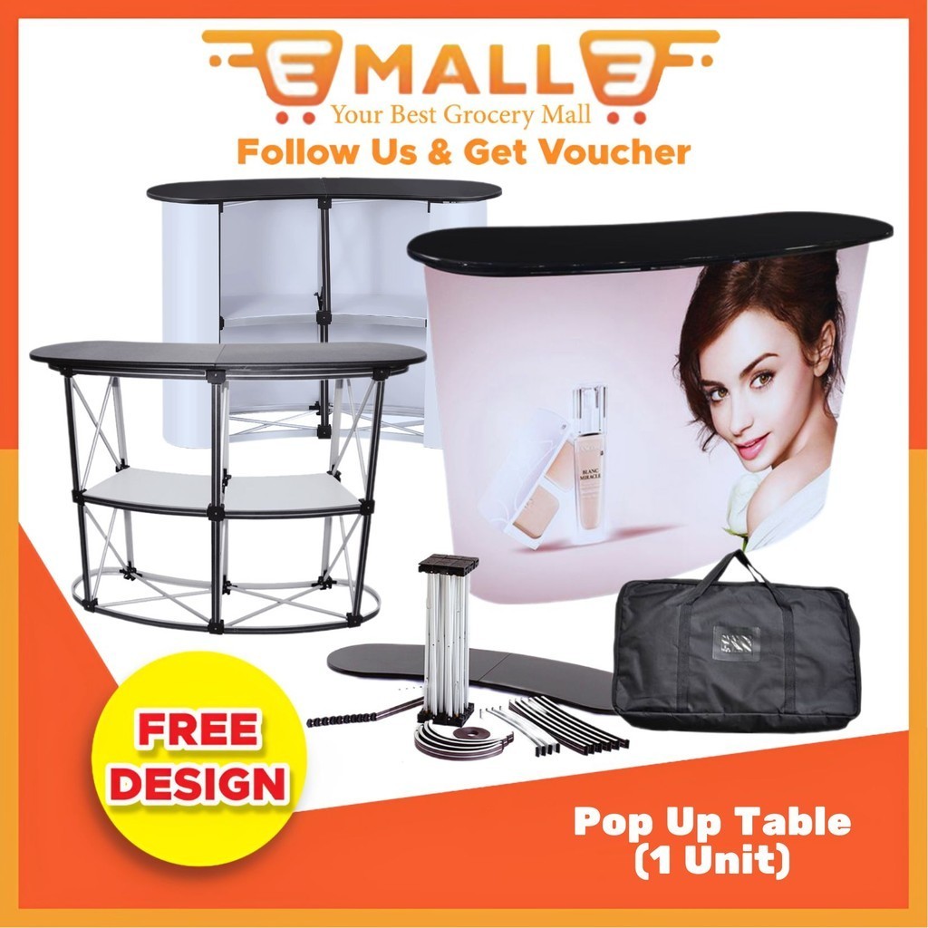 Pop Up Table Pop Up Counter Booth Klosik Promosi Pop Up Counter Booth ...