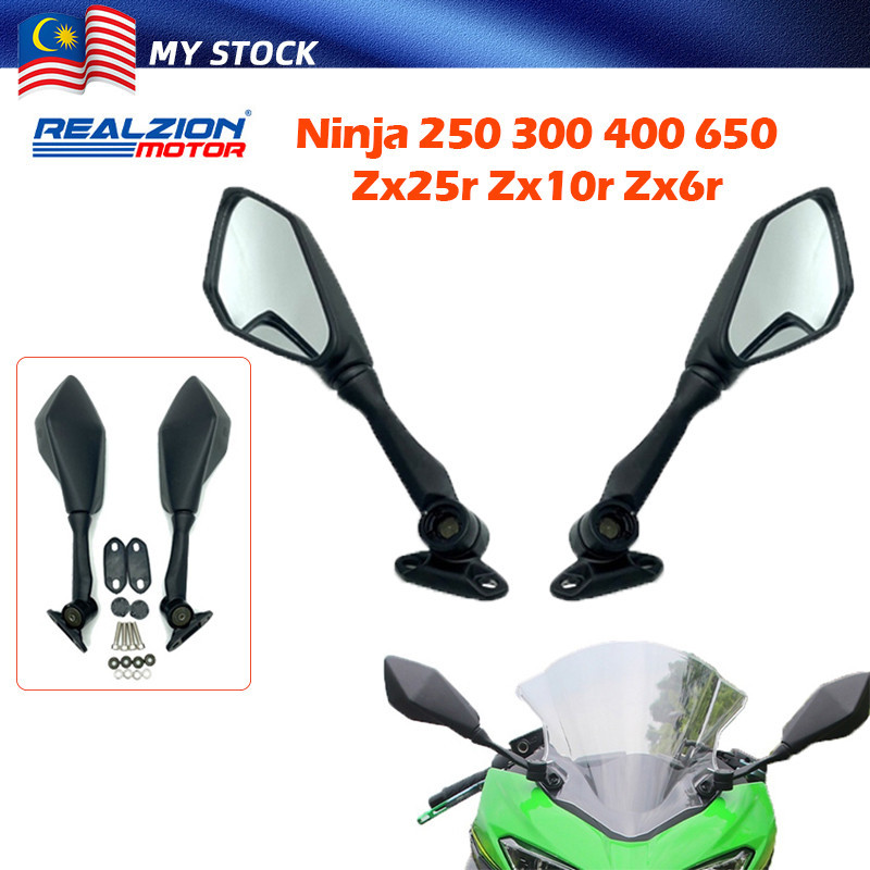 REALZIONMOTOR For Kawasaki Ninja 250 300 400 650 Zx25r Zx10r Zx6r ...