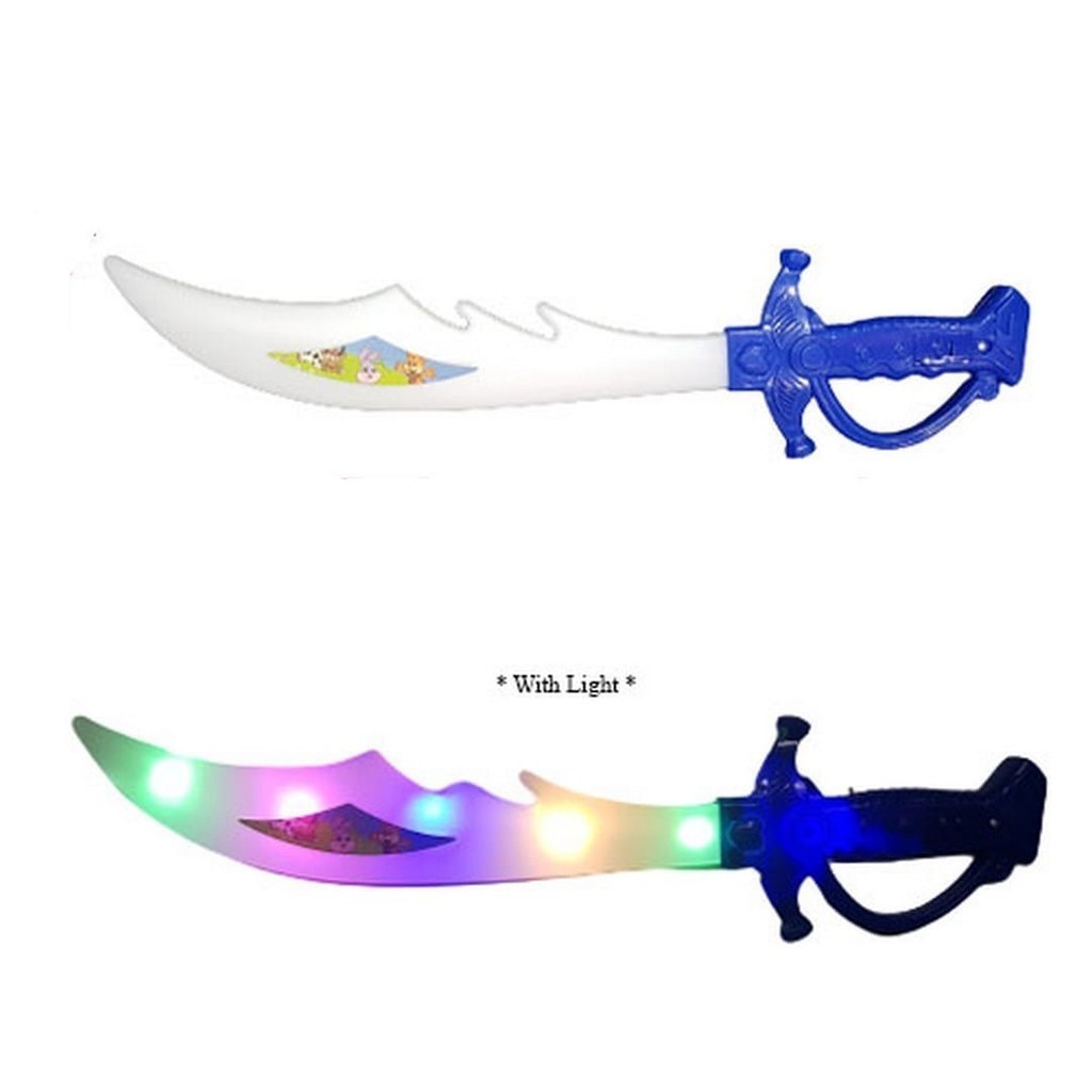 COLORFUL LIGHT SWORD TOY / KIDS PLASTIC SWORD TOY WITH COLORFUL LIGHT ...