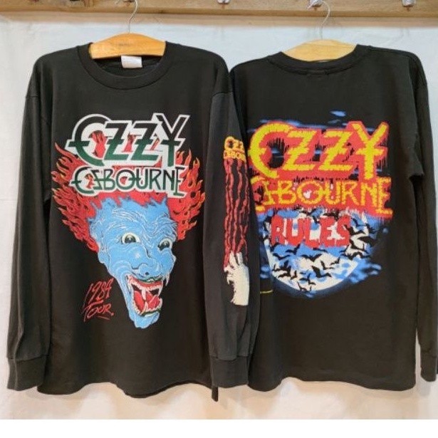 Ozzy Osbourne Rules 1984 Tour T-shirt ( Short Sleeve ) | Shopee Malaysia