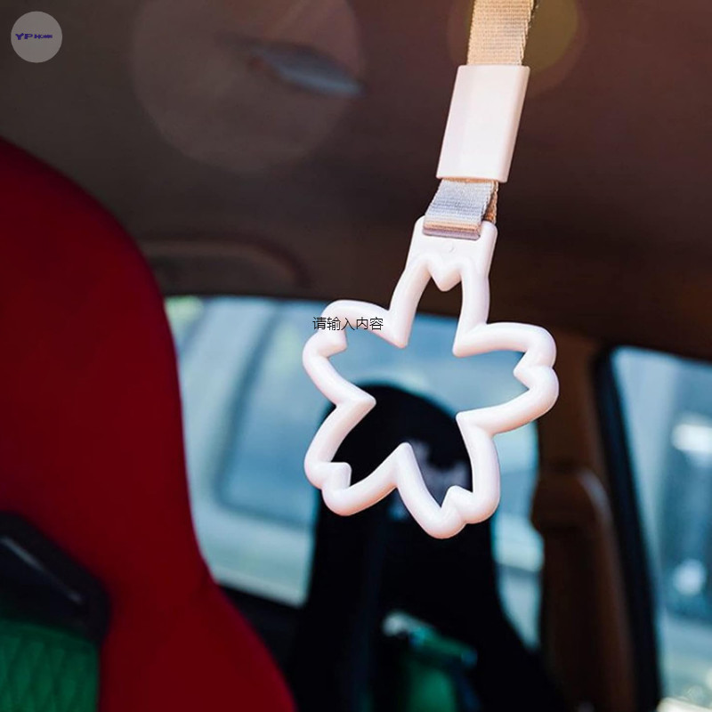 Sakura Star Car Anti-static Belt Decorative Warning Hanging Ring Rear ...