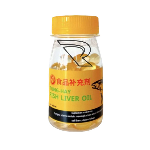 Fish Oil - Tung Hai Fish Liver Oil - Contents 50 Grains/Bottle | Shopee ...