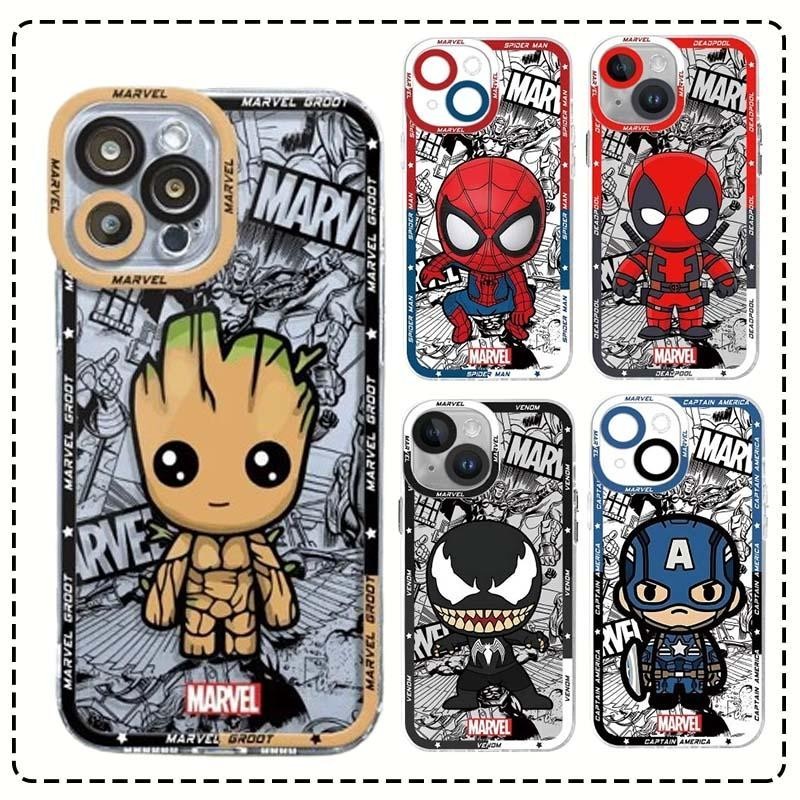 Marvel Spider-man Deadpool Groot Phone Case For Honor X9B X8B X7B X9A ...
