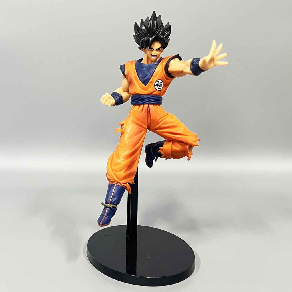 Anime Dragon Ball Super Martial Arts Black Hair Wukong Hand Made Model