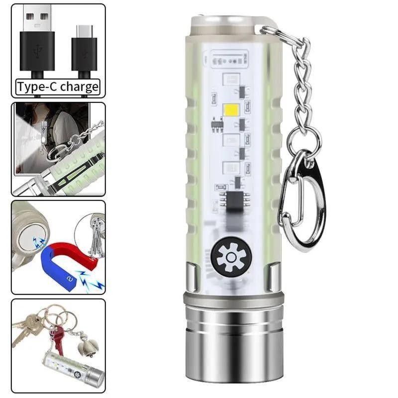 Mini Flashlight 520C Torch Light Bright Outdoor Lighting Waterproof LED ...