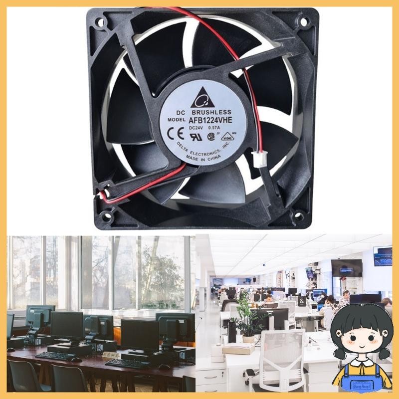 Bang DC24V AFB1224VHE 4000RPM PC Fan Cooler Heatsink Exhaust for Delta ...
