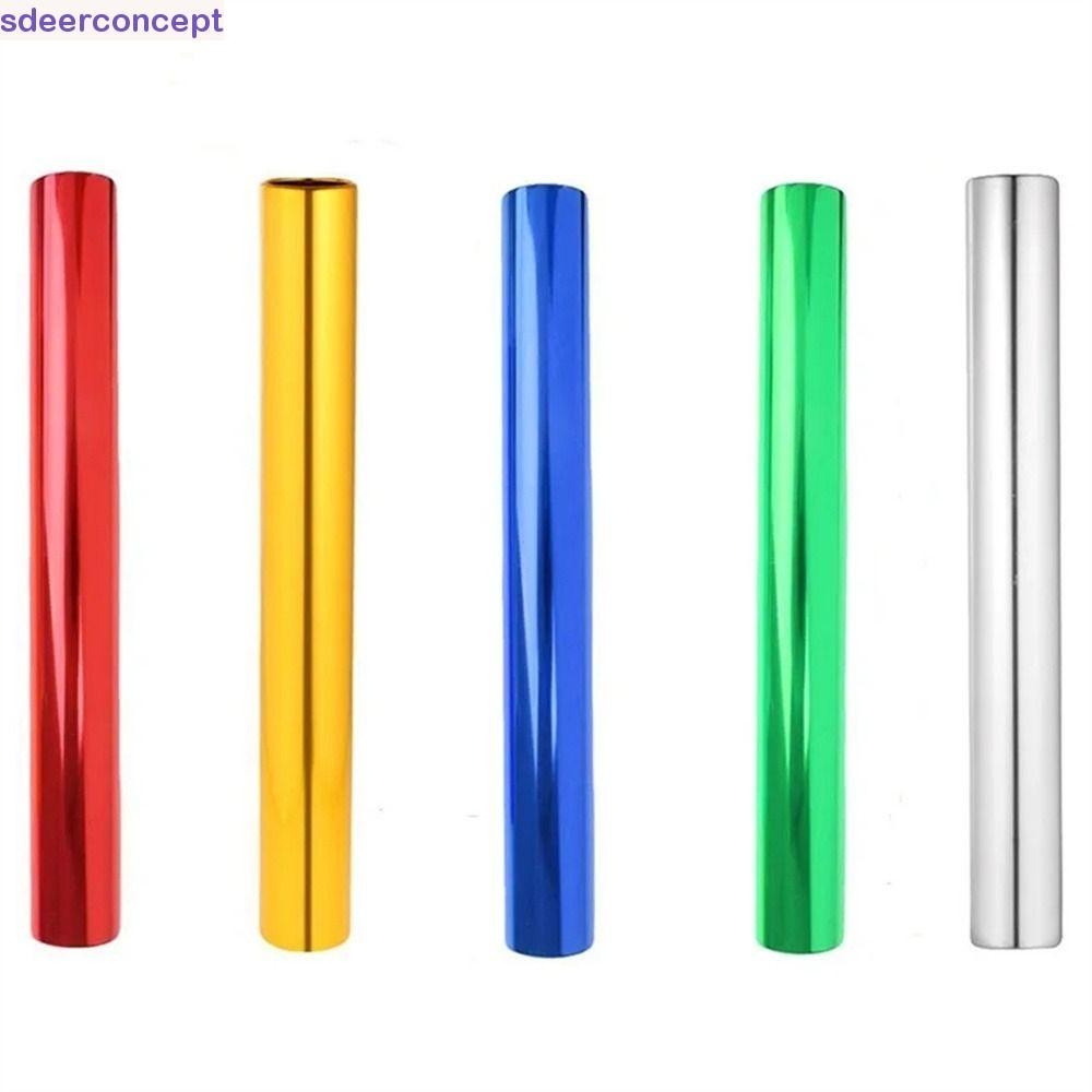 SDEERCONCEPT Relay Baton, Aluminum Alloy Track and Field Relay Track ...