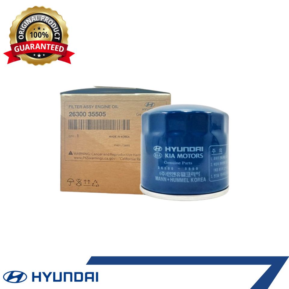 26300-35503/04/05 Kia Hyundai Engine Oil Filter Kia K5 / Forte ...