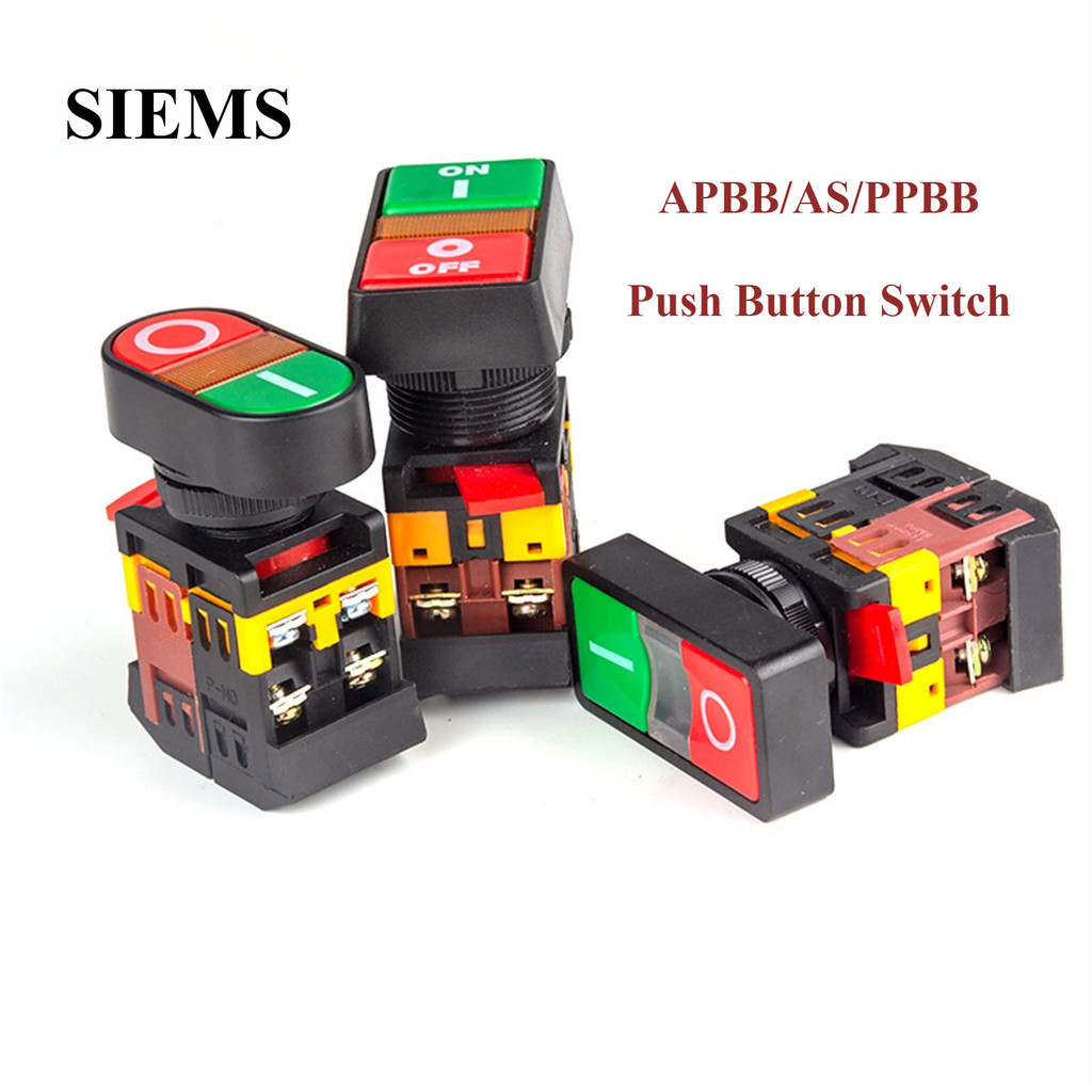 Aperture 22/25/30mm APBB/AS/PPBB ON/Off Start Stop Double Bond Push ...