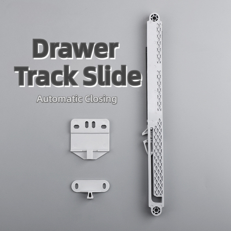 Drawer Track Slide, Three-Section Track Drawer Damper, Silent Buffering ...
