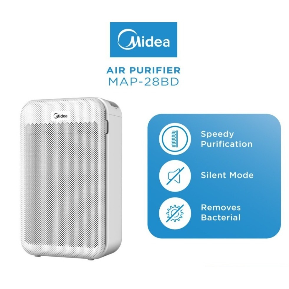 Midea MAP-28BD Air Purifier (5-Layers Of Filter Purification)/ Pembersih Udara 5 Lapis | Shopee ...