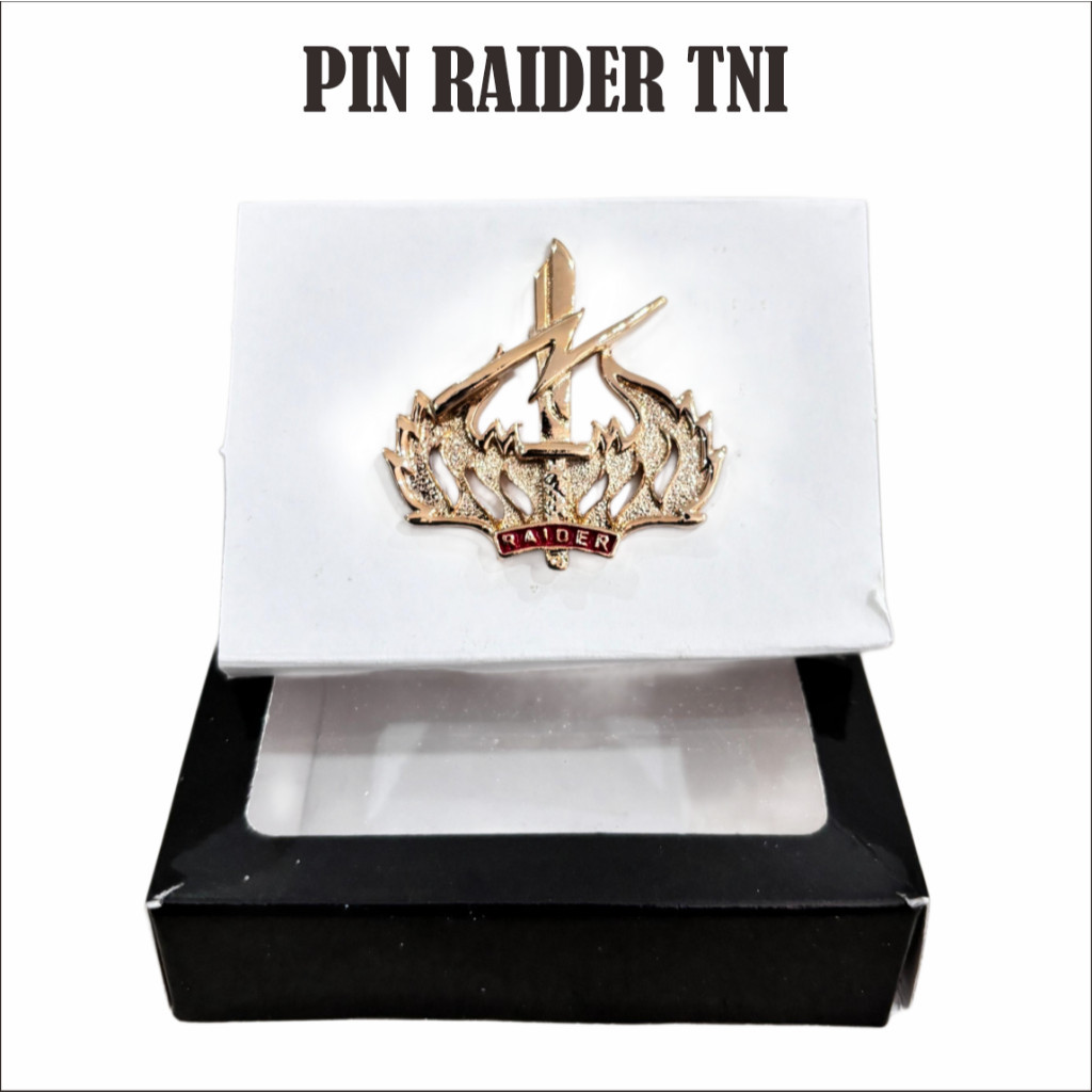 Psn_atribut brevet wing pin tni ad raider badge, latest quality metal ...