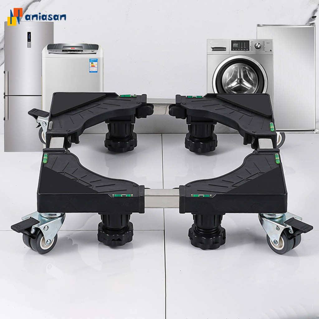 (aniasan) Moisture-proof Washing Machine Stand Universal Washing ...