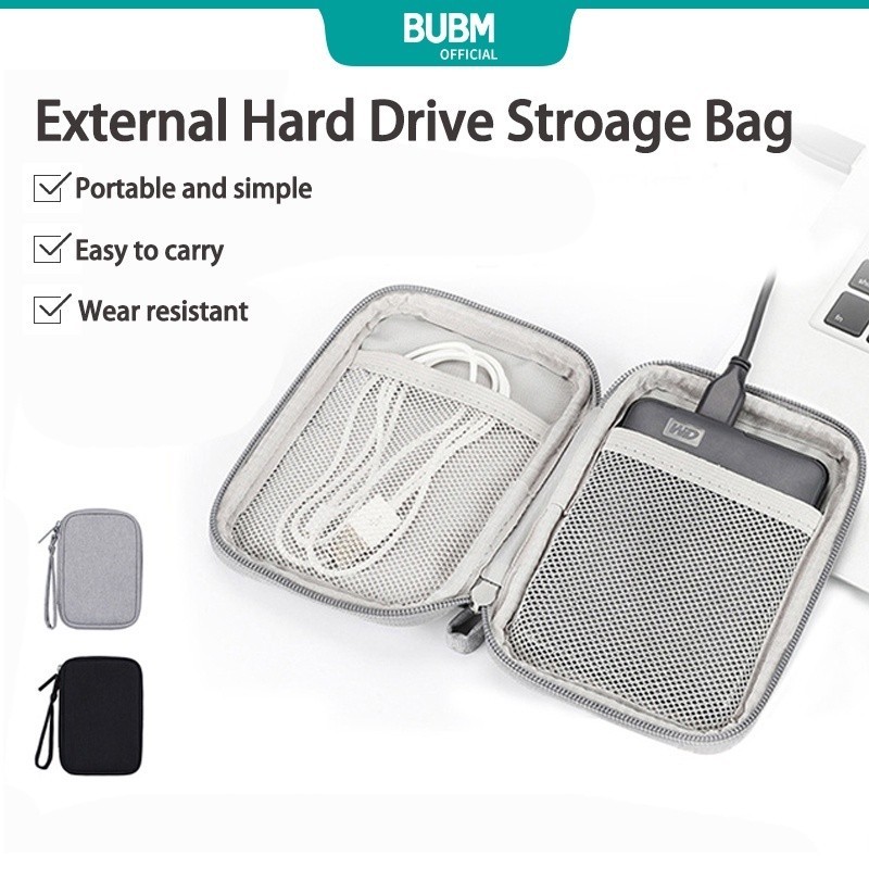 Electronics Travel Portable External Hard Disk HDD Protection Case ...