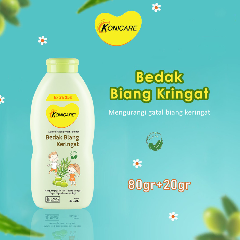 Konicare Powder Bottle 80gr+20gr | Shopee Malaysia