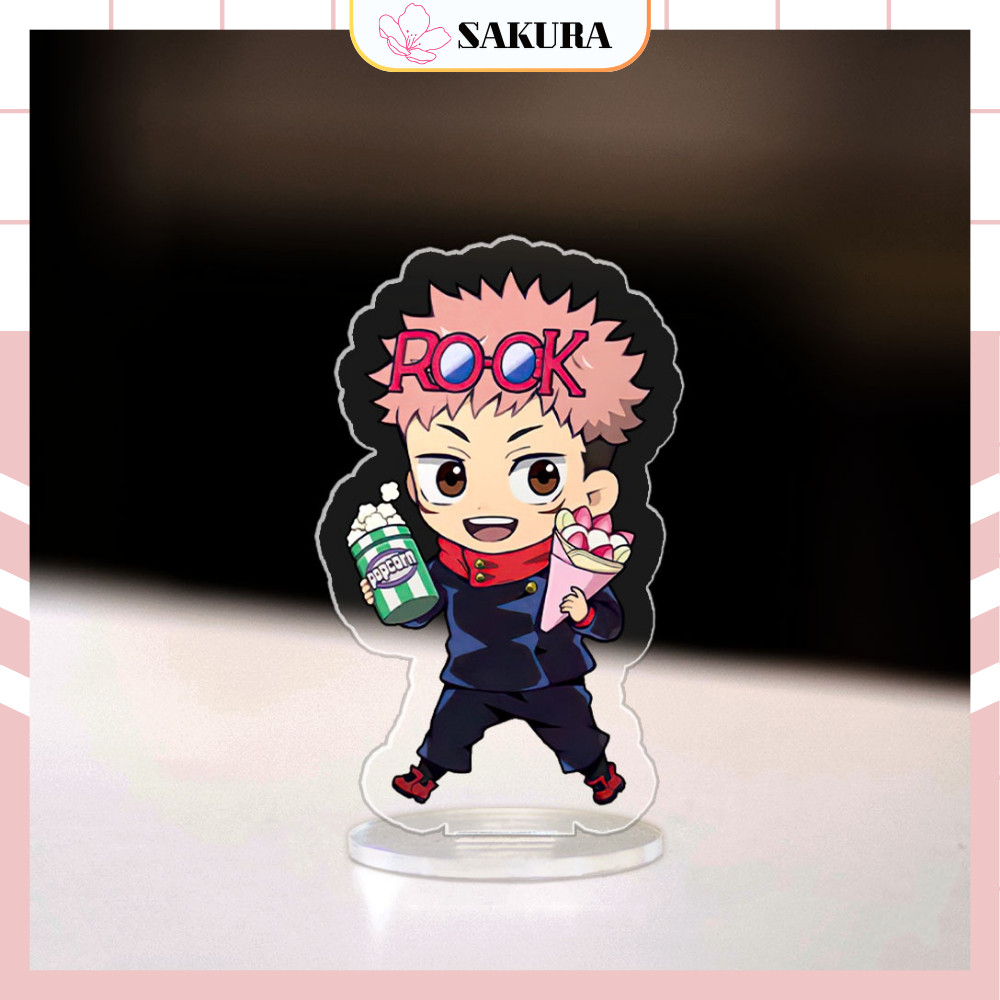Jujutsu Kaisen anime standee model, Itadori Suguru Geto Gojo Satoru war ...