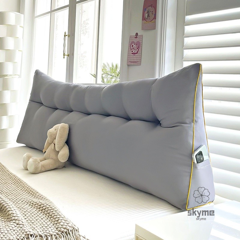 Hot Sale Thickened Triangle Cushion Bedside Bed Cushion for Leaning on ...