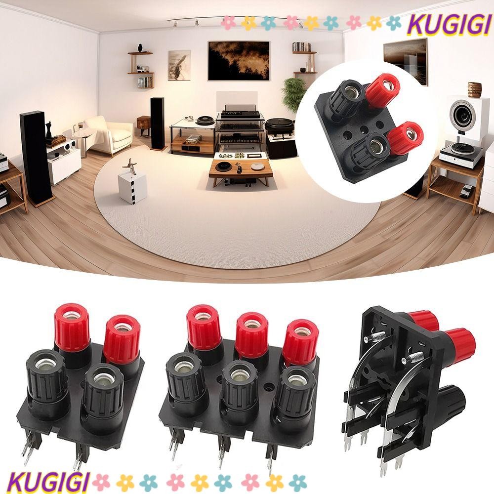KUGIGI 4/6Position 4mm Banana Socket, 4mm Banana Socket Connector ...