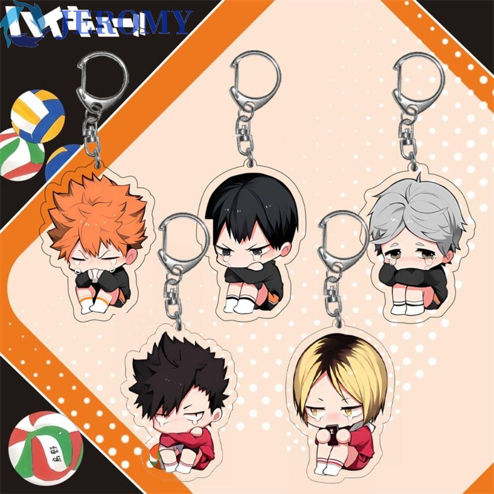 JEROMY Anime Haikyuu Keychain, Kozume Kenma Oikawa Tooru Hinata Shoyo ...