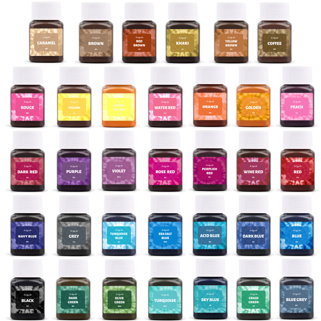 30ml Fabric Dyes Clothing Refurbished Coloring Agent DIY Pigment Paint ...