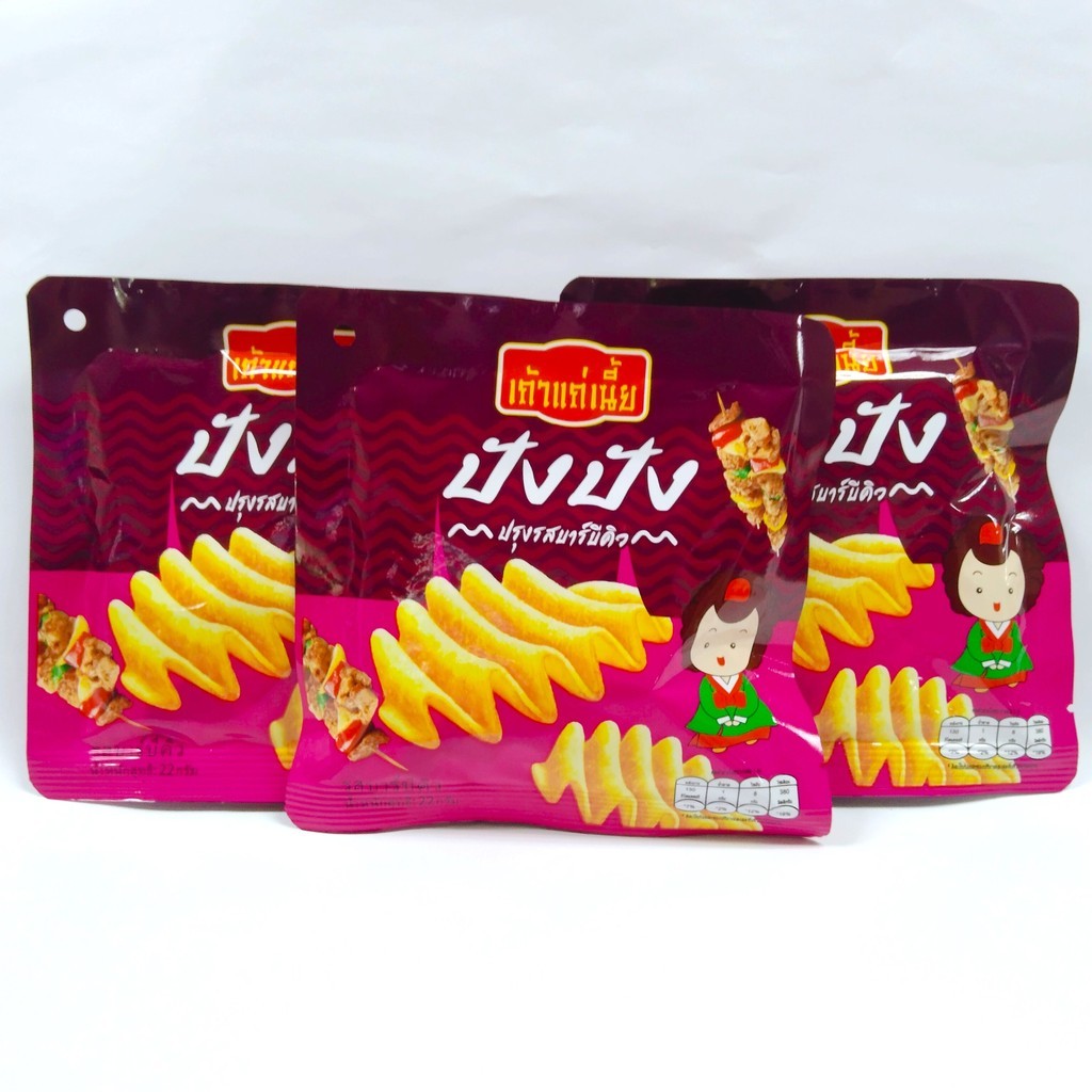 *Halal* Tao Kae Nia Brand Thai Snack 12Pkts (Seaweed Stick/Spicy Noodle ...