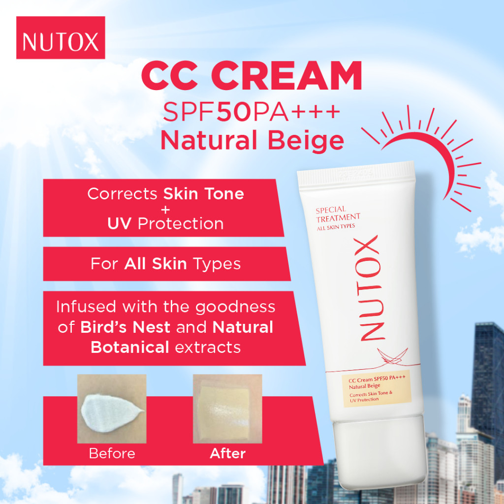 [ED] [NEW & IMPROVED] Nutox Special Treatment CC Cream SPF50 PA ...
