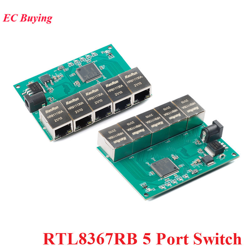5 Port Switch Module 1000M 100M ACTIVE Network Full Gigabit Ethernet ...