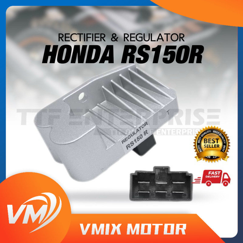 HONDA RS150R RECTIFIER & REGULATOR KATAB RECTIFIER KATAP REGULATOR RS ...