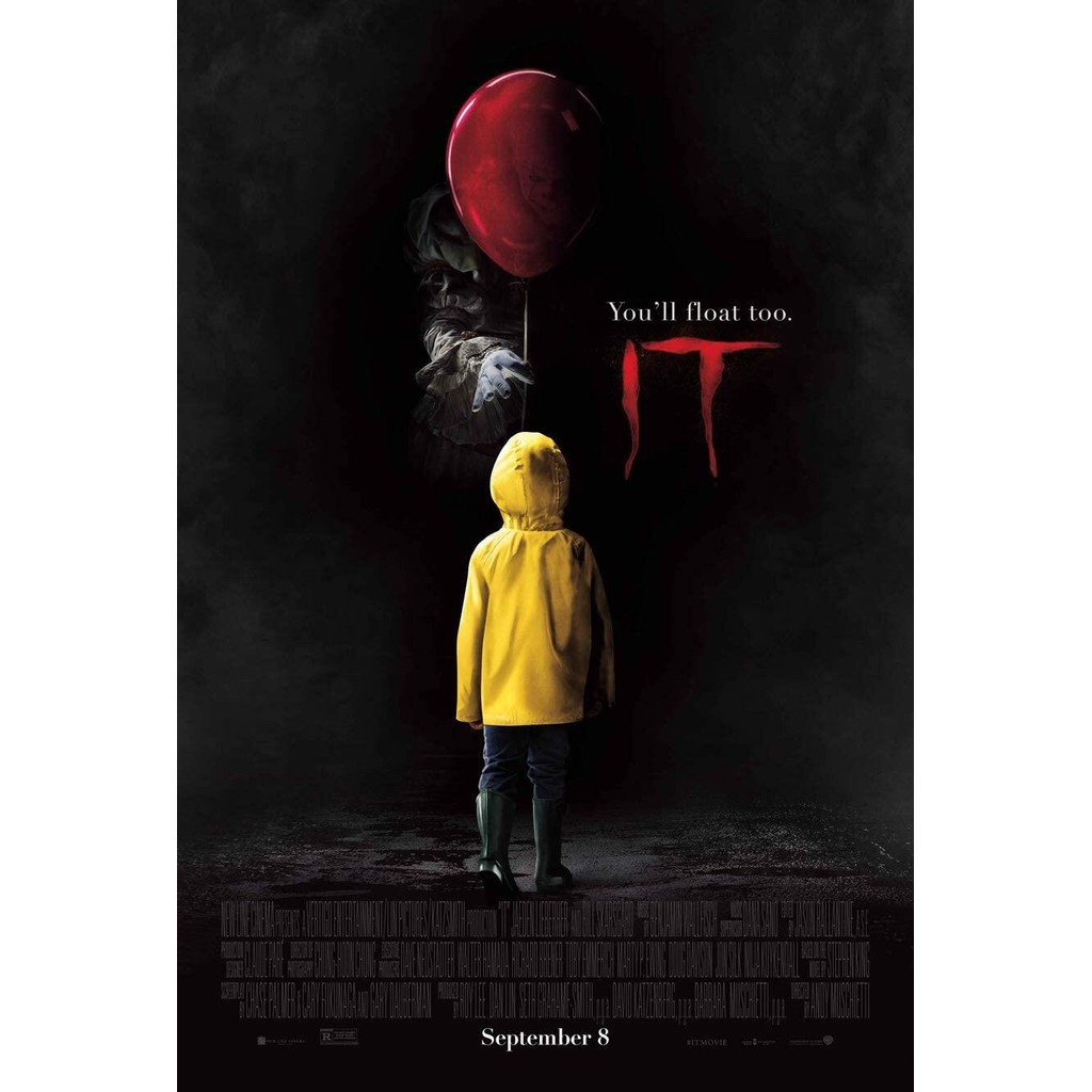 IT MOVIE POSTER Sided ORIGINAL FINAL x BILL SKARSGARD STEPHEN KING ...