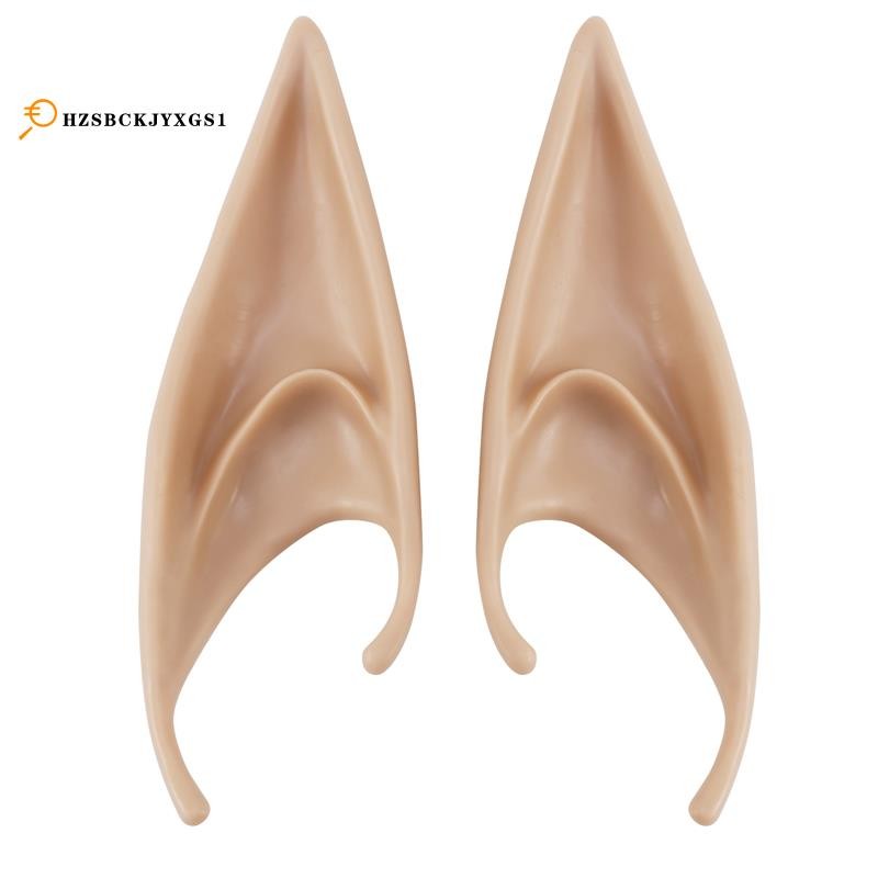 1 Pair PVC Fairy Pixie Fake Elf Ears Halloween Mask New Party Mask Scary Halloween Decoration ...