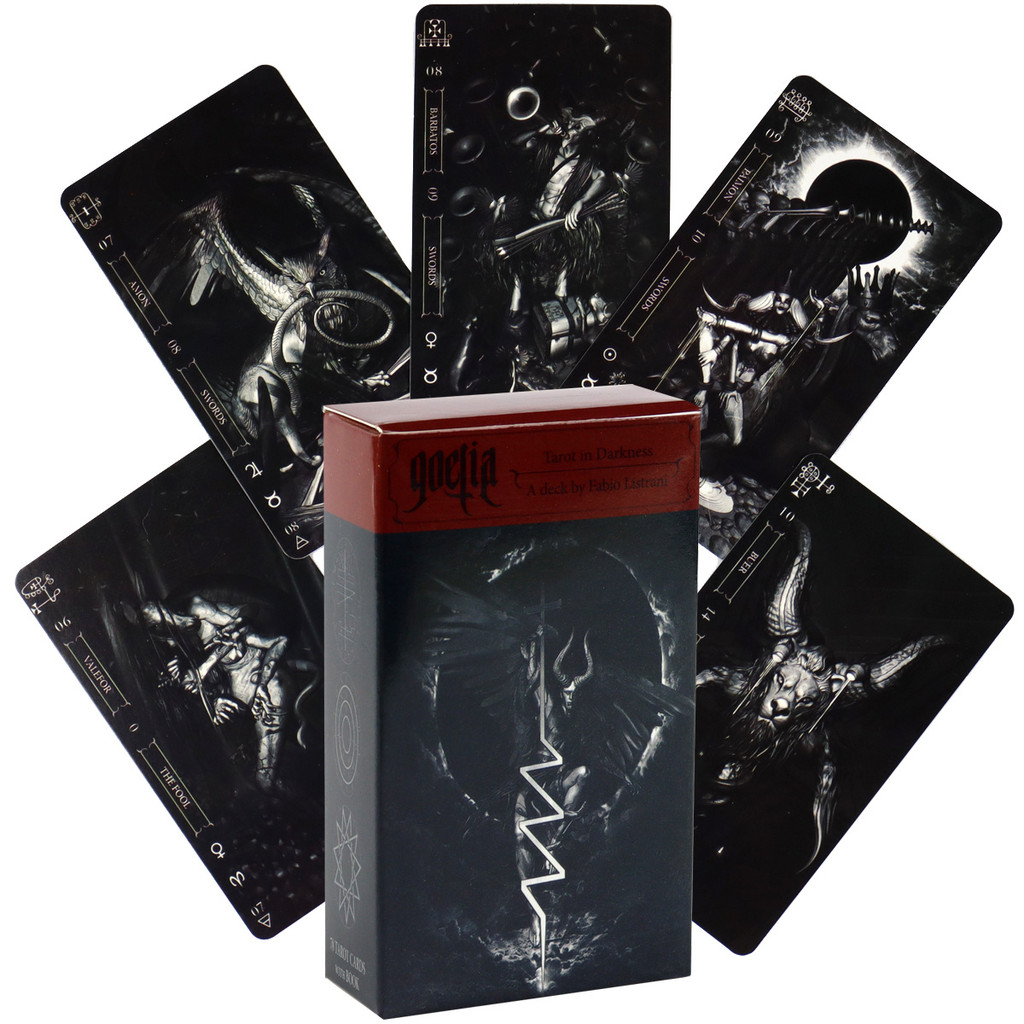 Goetia Tarot in DarknessDark Solomon Getia Tarot in English | Shopee ...