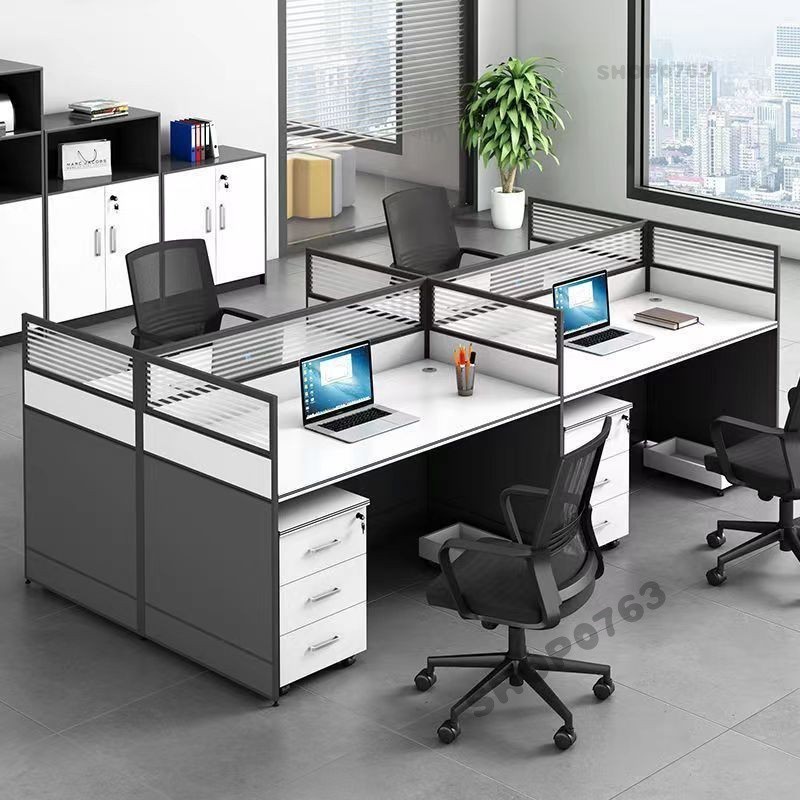 Office desks and chairs, workstations, employee computer desks office ...