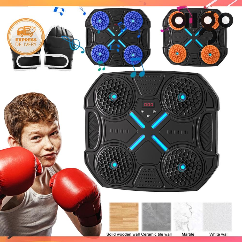 AIGONI™ Kids Music Boxing Machine RGB Light Boxing Workout Machine for ...